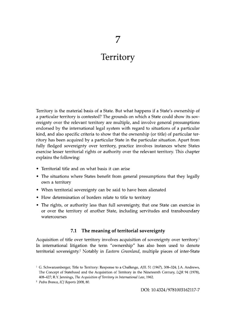 Akehurst Territory | PDF