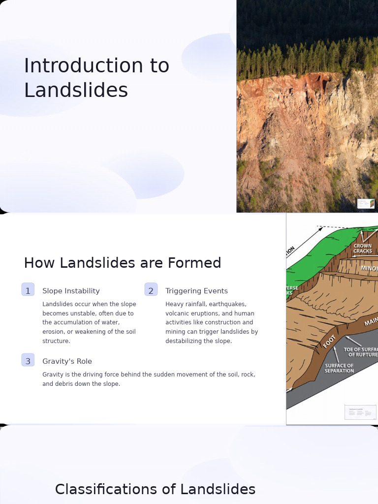 Understanding Landslides: Causes & Effects | PDF | Landslide | Earth ...