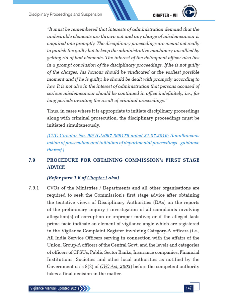 Disciplinary Proceedings Overview | PDF | Government | Justice