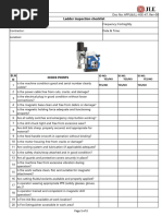 Chain Block Inspection Checklist | PDF