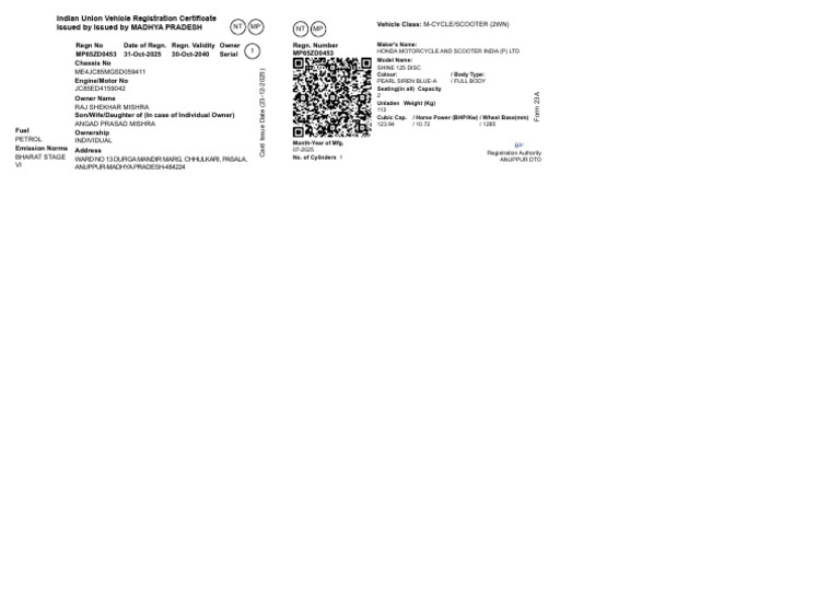 Vahan - Parivahan.gov - in Vahanservice Vahan Ui Onlineservice Form ...