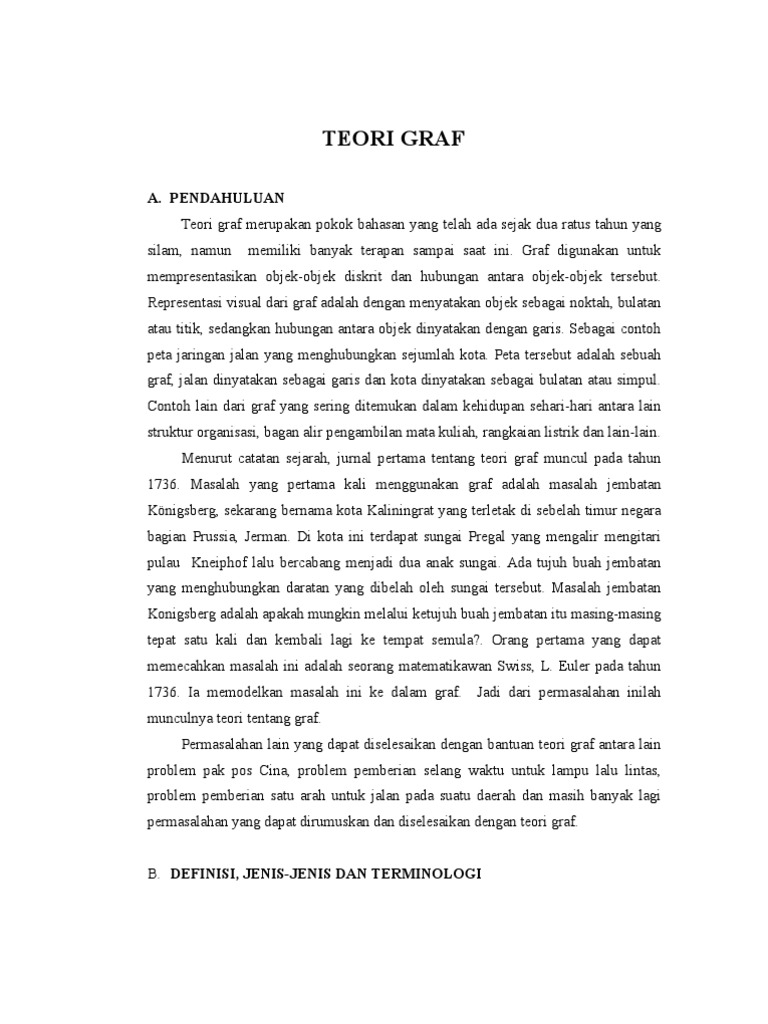 Teori Graf | PDF