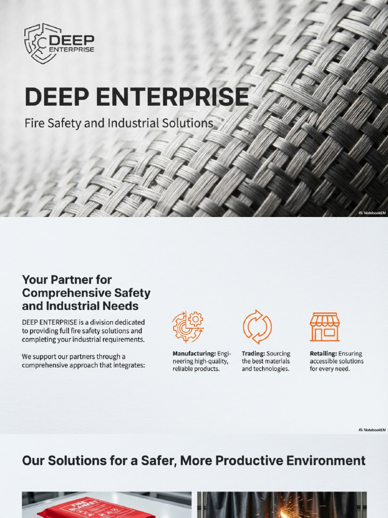 DEEP ENTERPRISE Safety and Industrial Solutions | PDF