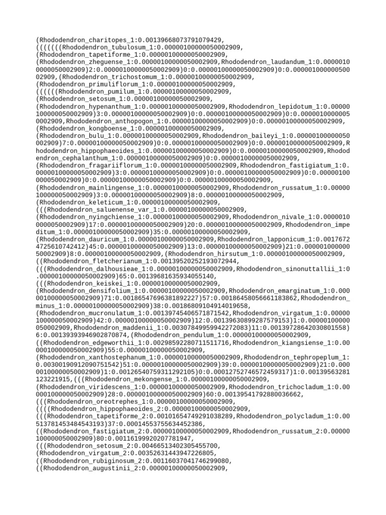 RAxML - Bipartitions - Result Linh Cây | PDF