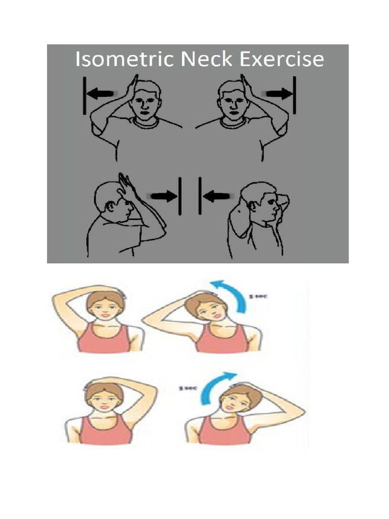 Neck Exercises | PDF