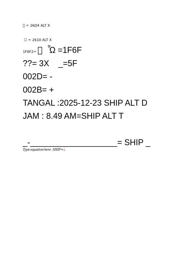 26d4 Alt X Contol | PDF