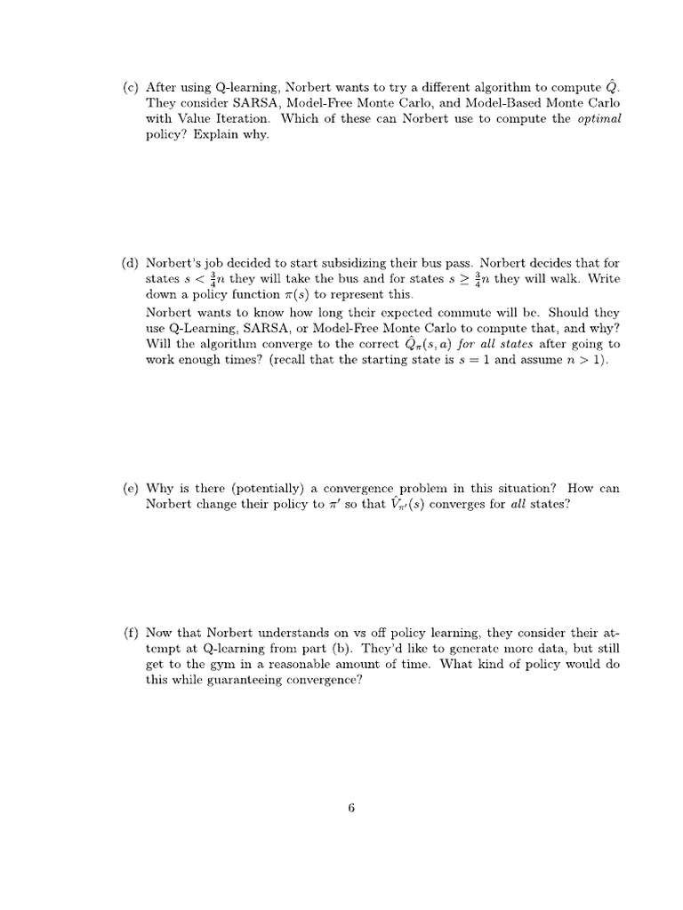 Sarsa | PDF