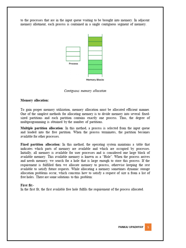 Memory Allocation Techniques Explained | PDF | Computer Programming ...