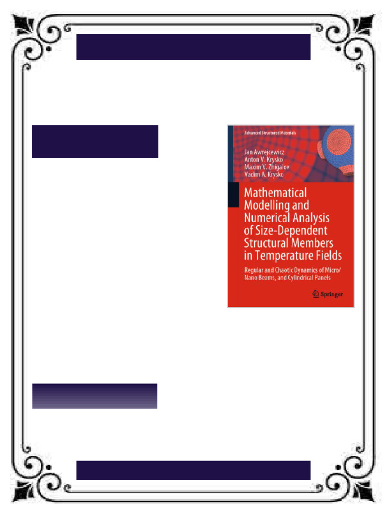 Mathematical Modelling and Numerical Analysis of Size-Dependent ...