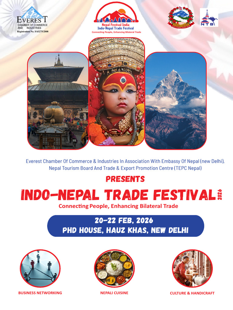 Indo-Nepal Trade Festival 2026 Event | PDF | Nepal | Tourism