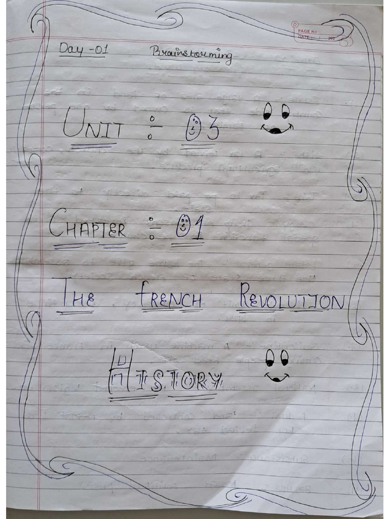 The French Revolution Unit 3 | PDF