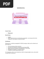 Misoprostol Dosing Guidelines 2023 | PDF | Abortion | Human Pregnancy