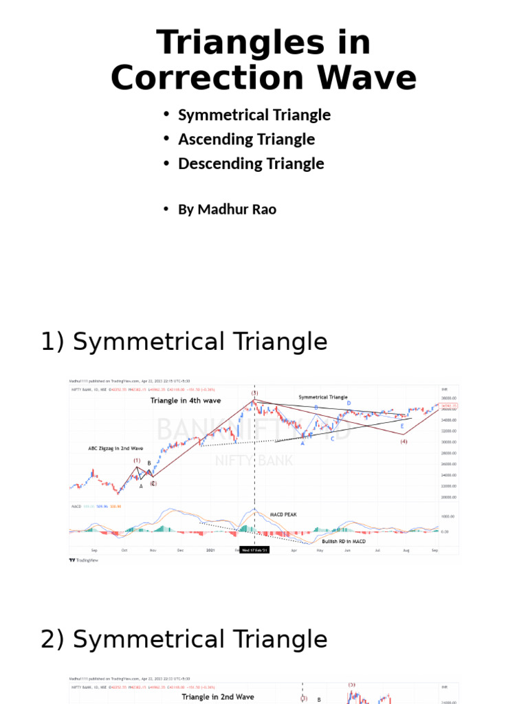 Triangles in Correction Wave | PDF
