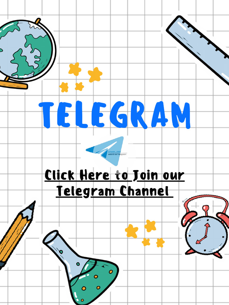 Join Our Telegram Channel Now | PDF