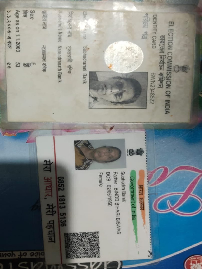 Election Commission Identity Card Details | PDF