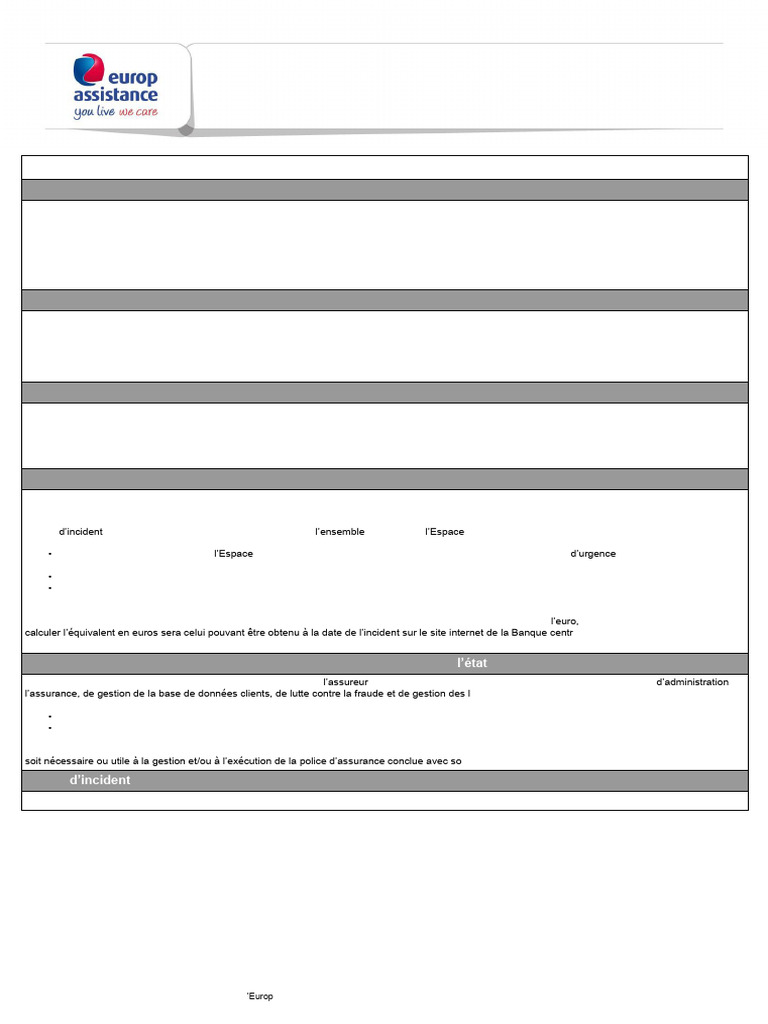 Assurance Voyage Schengen 2025 | PDF | Assurance | euro