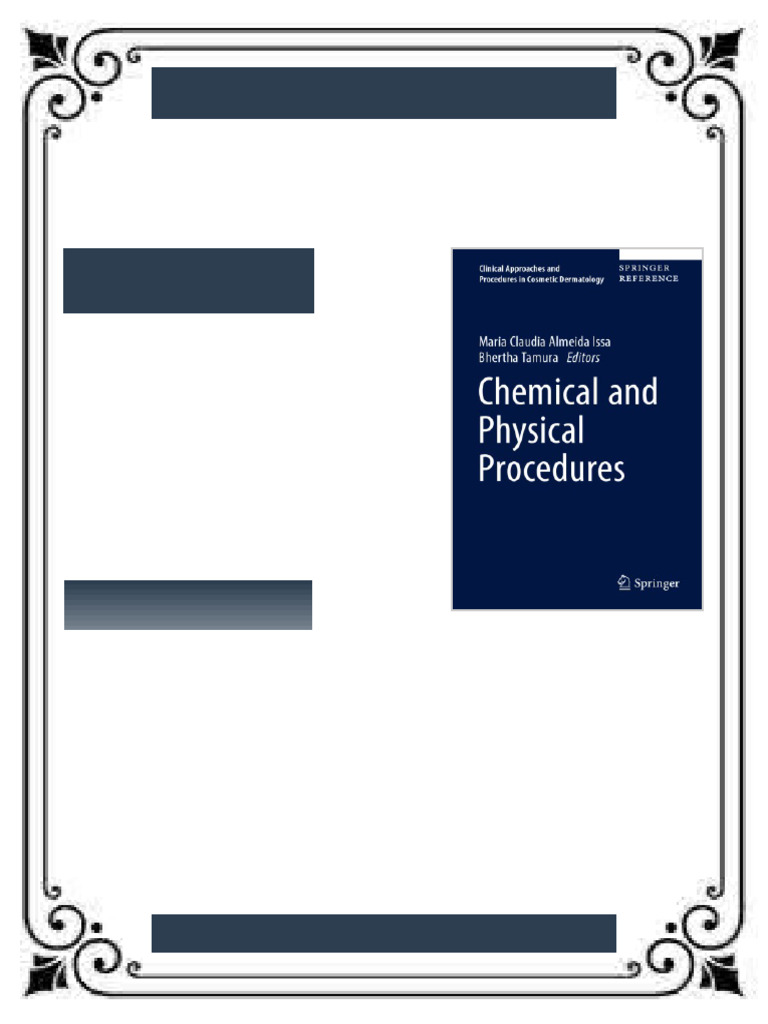 Chemical and Physical Procedures Maria Claudia Almeida Issa Ebook ...
