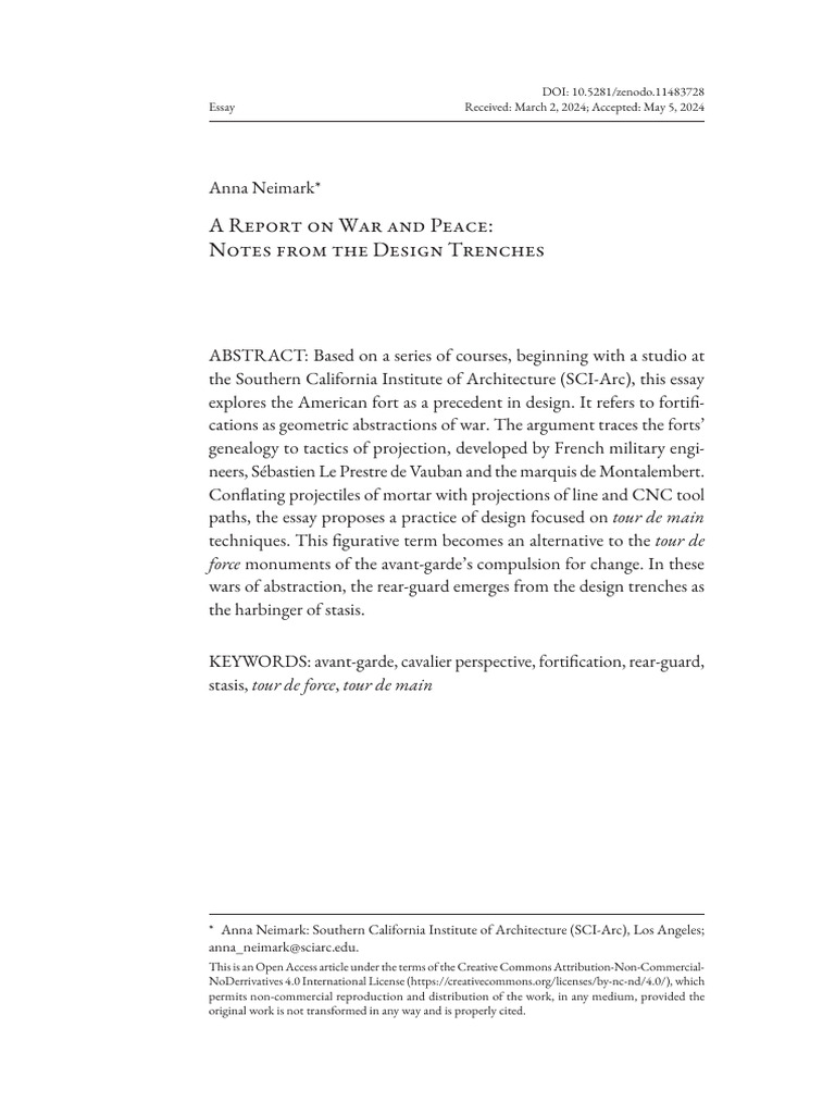 04 Neimark KHOREIN 2024-II-1 | PDF | Fortification
