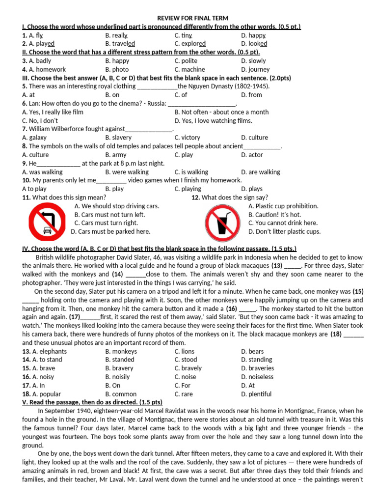 Pf7 - Final Test 1st - PB - 23-24 | PDF