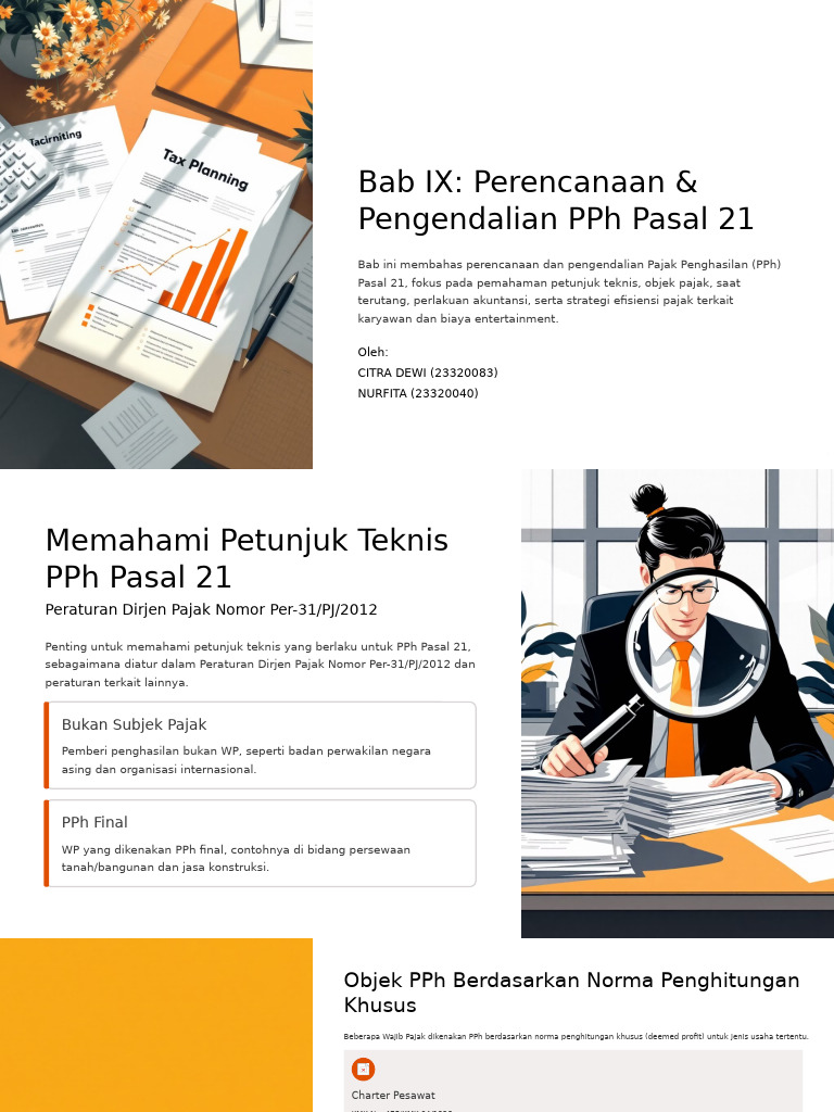Strategi Efisiensi PPh Pasal 21 | PDF