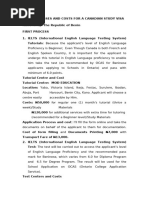 IOM Medical Fees for Visa Applicants | PDF | Human Migration | Immigration