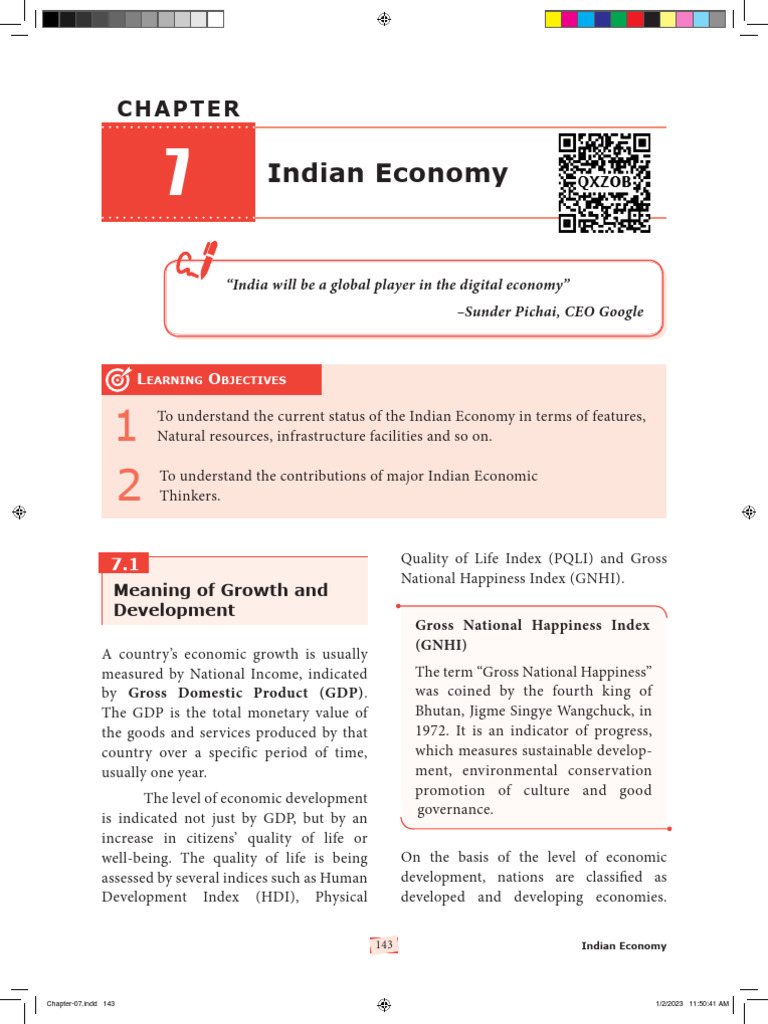 Overview of India's Economic Development | PDF | Economic Growth ...