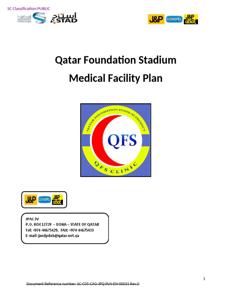 QFS Medical Facility Plan | PDF | Electrocardiography | Heart