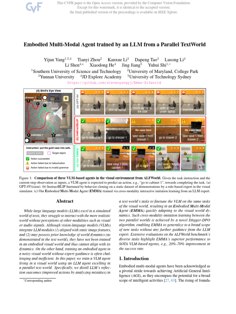 Embodied Multi-Modal Agent Trained by An LLM From A Parallel TextWorld ...