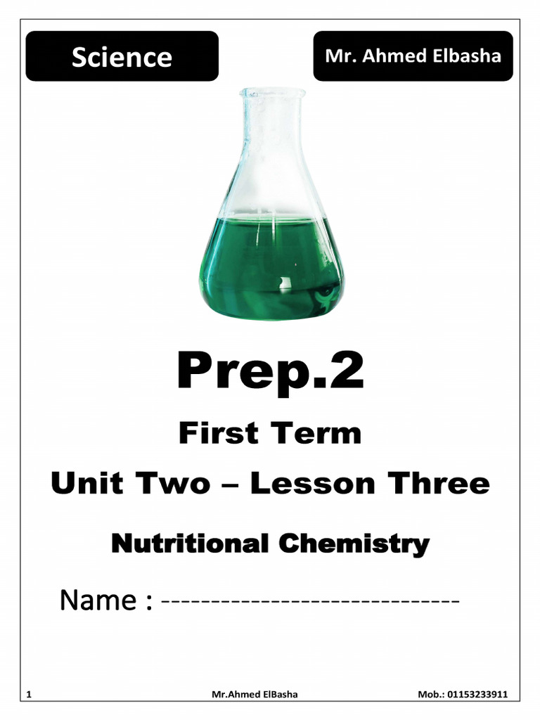 Prep.2 Unit Two - Lesson Three 2025 | PDF