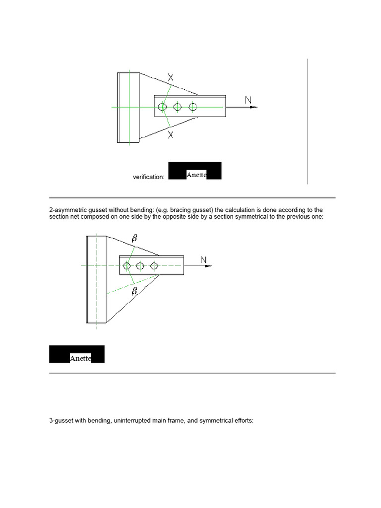 We Calculate The Gussets | PDF
