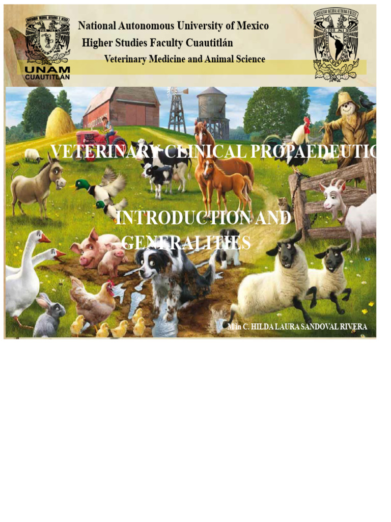 Veterinary Clinical Propedeutics Guide | PDF | Medicine | Medical Diagnosis
