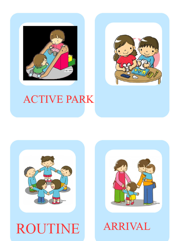 Early Childhood Routine | PDF