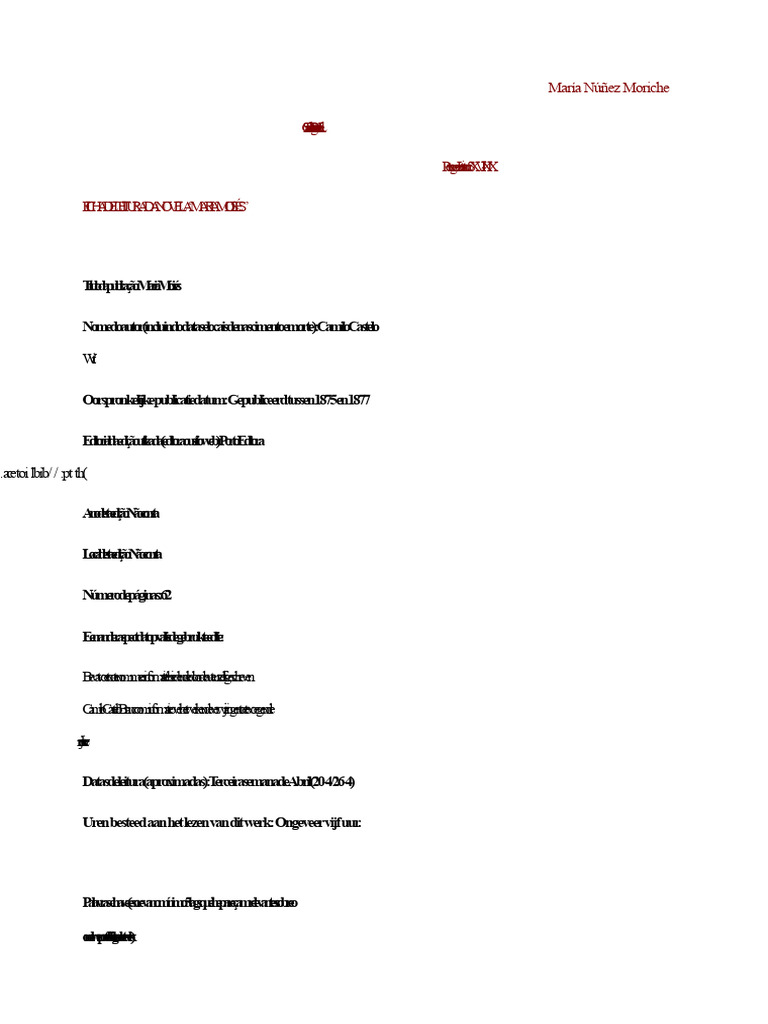 Leestekening Maria Mozes | PDF