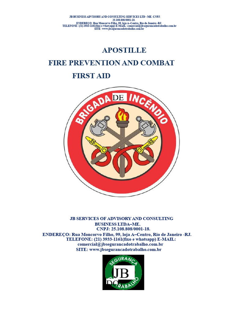 NR 23 Training Manual Fire Brigade | PDF | Fires | Combustion