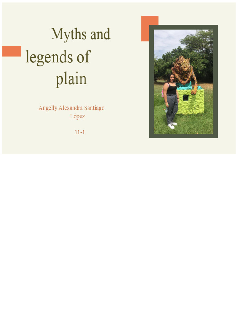 Myths and Legends of The Plains | PDF | Mythology | Religious Belief ...