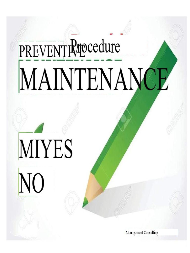 Preventive Maintenance Procedure | PDF