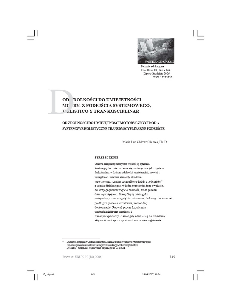 Kurt Meinel Motoryka PDF | PDF