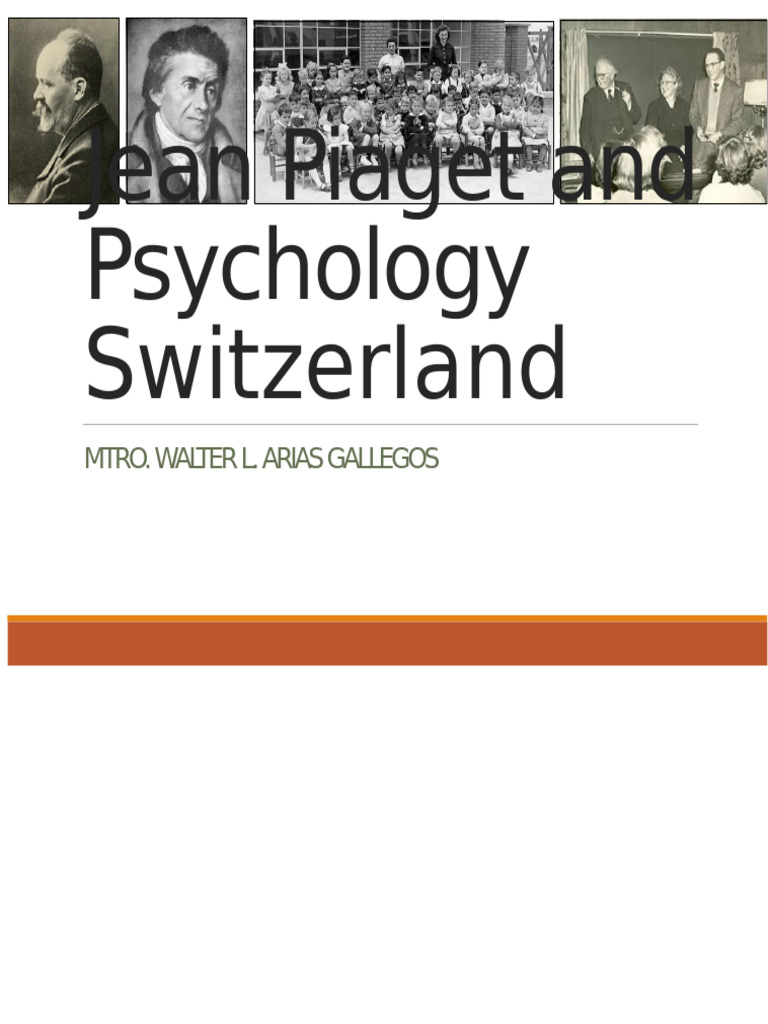 Swiss Contributions to Educational Psychology | PDF | Constructivism ...