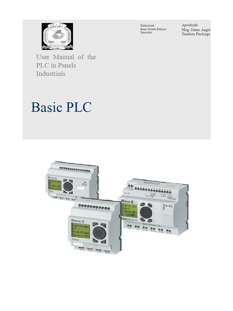 Basic PLC Manual | PDF | Programmable Logic Controller | Relay