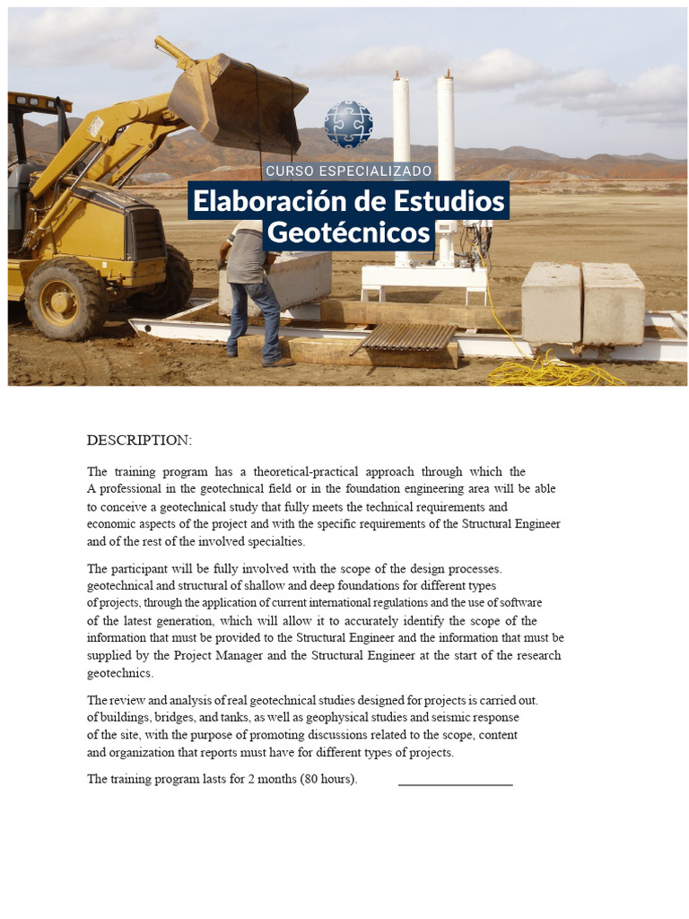 Master in Geotechnical Seismic Studies Institute | PDF | Geotechnical ...