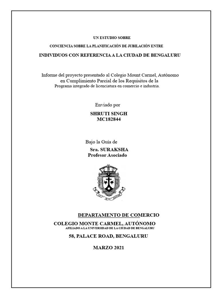 Borrador final de planificación de jubilación | PDF | Inflación ...