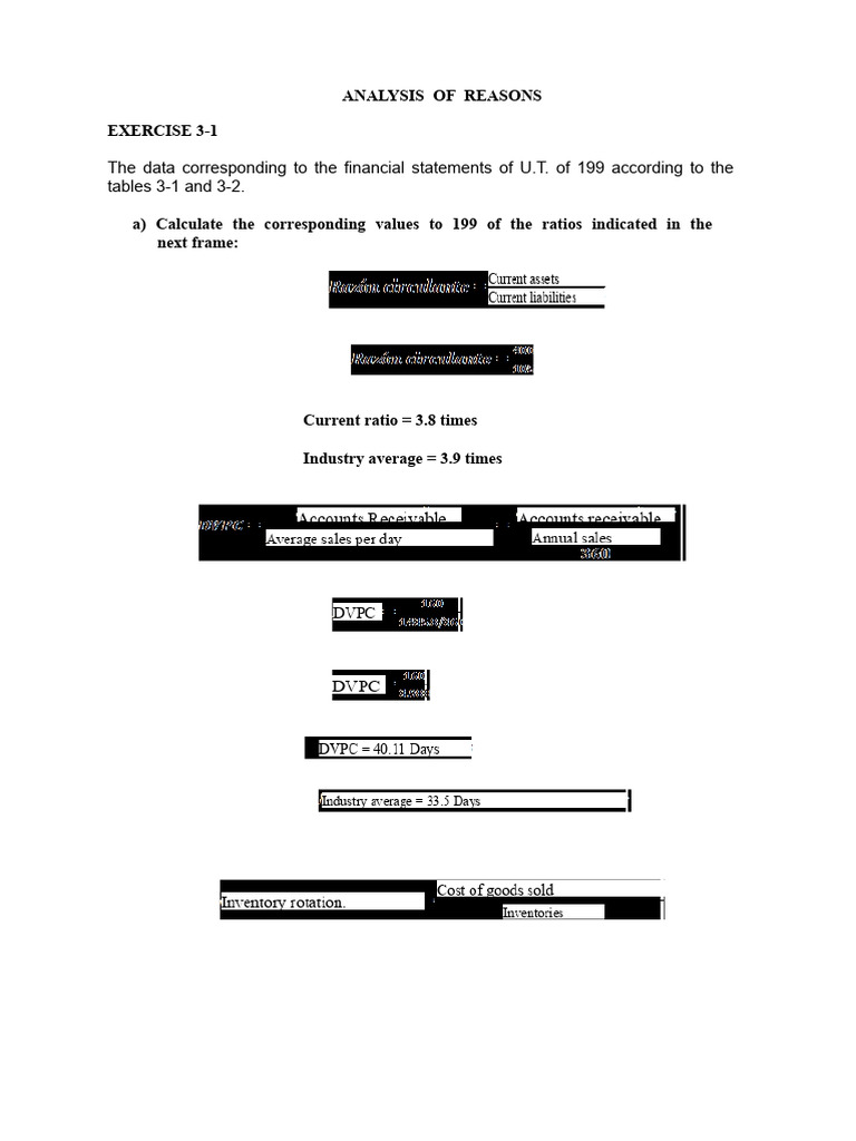 Financial Analysis Exercise | PDF | Equity (Finance) | Balance Sheet