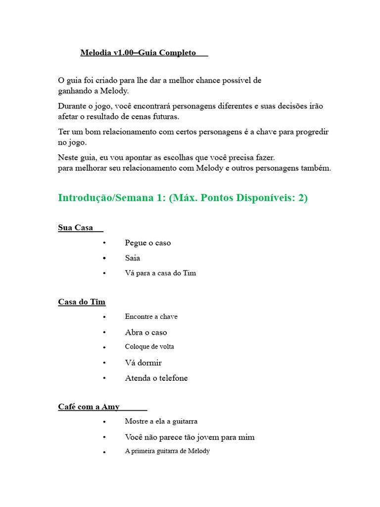 513335_Melodia_-_v1.00_Caminhada_FINAL.pdf | PDF | Relação sexual ...