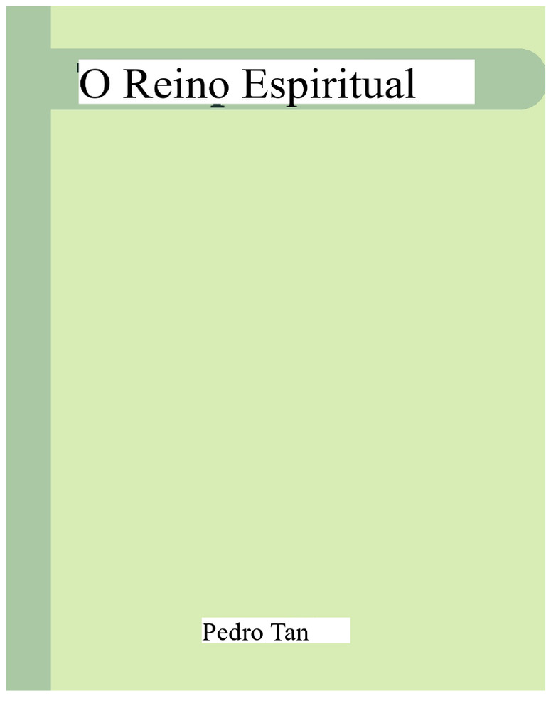 O Reino Espiritual (Peter Tan [Tan, Peter]) (Z-lib.org) | PDF ...