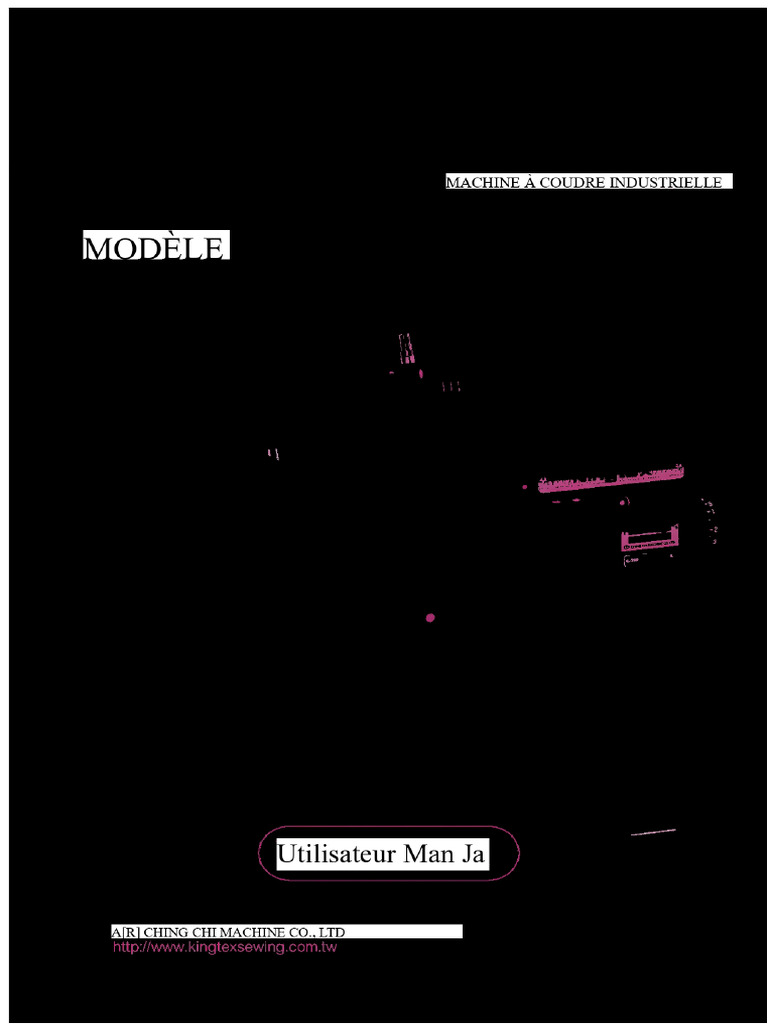 Manuel d'utilisation Kingtex UH9000.pdf | PDF | Sewing Machine | Sewing ...