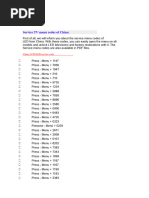 China LED TV Service Menu Codes | PDF