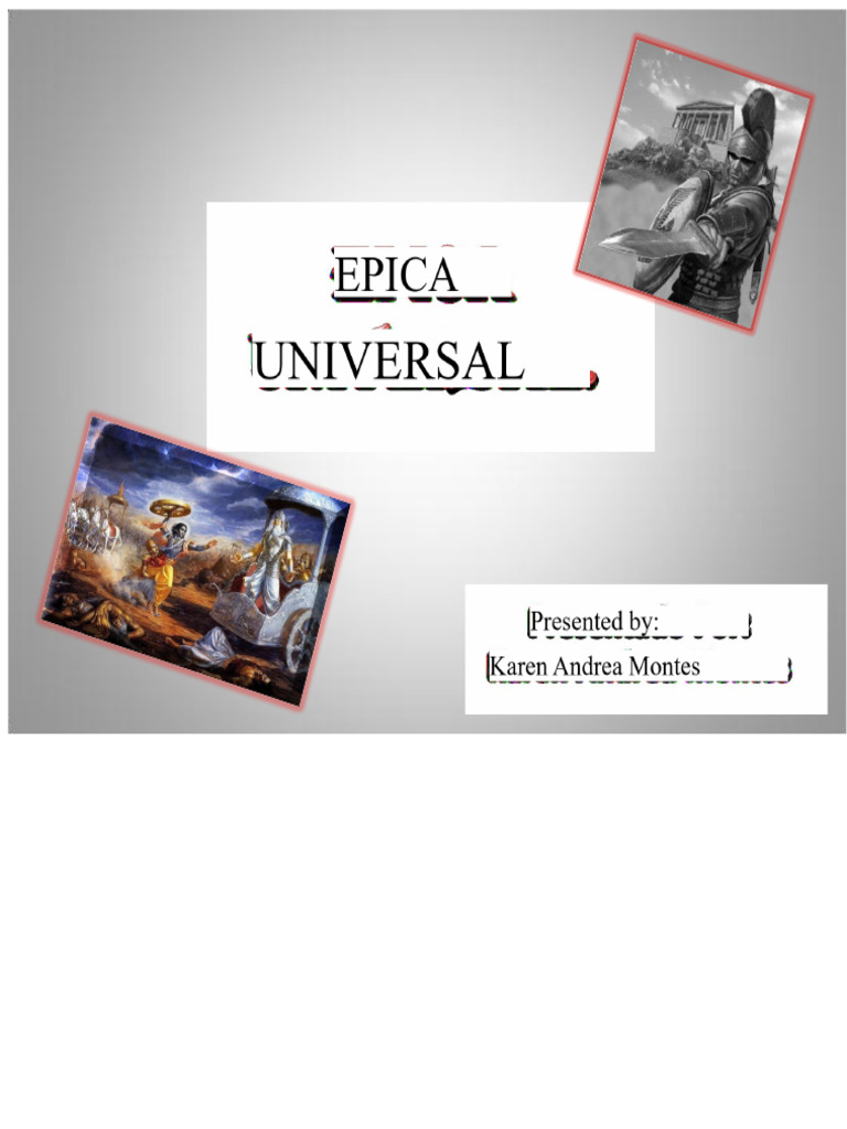 Understanding Epic Literature and Its Forms | PDF | Epic Poetry ...
