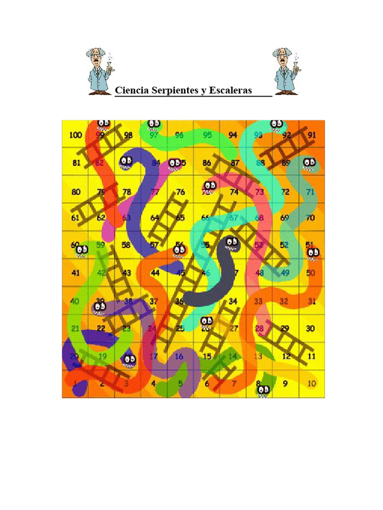Reglas del Juego Serpientes y Escaleras | PDF