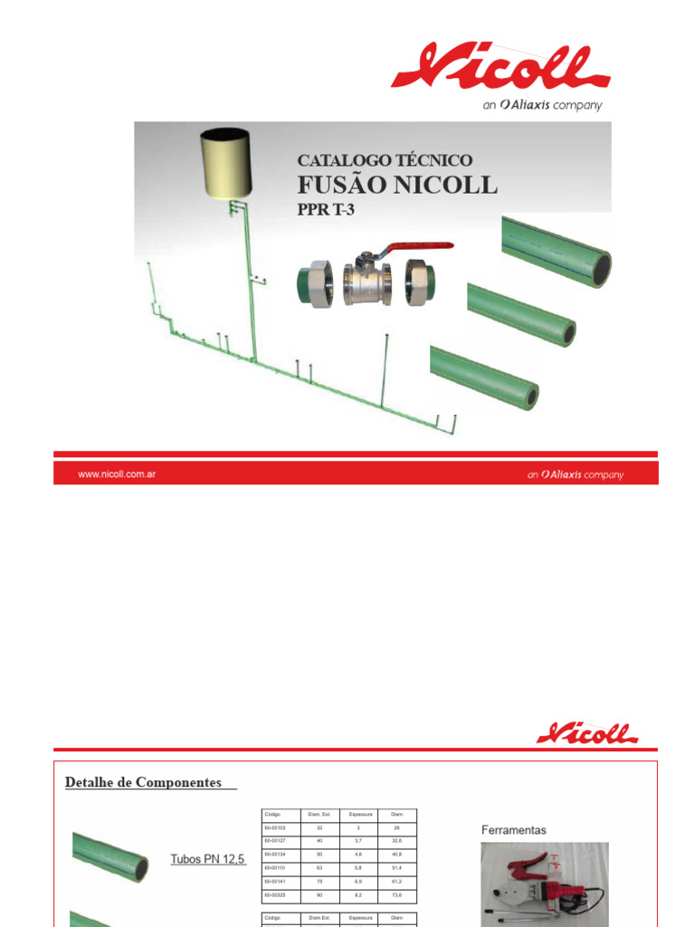 catálogo de fusão nicoll | PDF