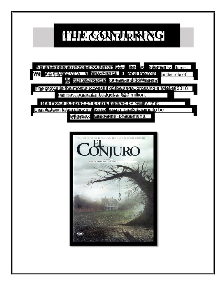 The Conjuring 1 PDF | PDF